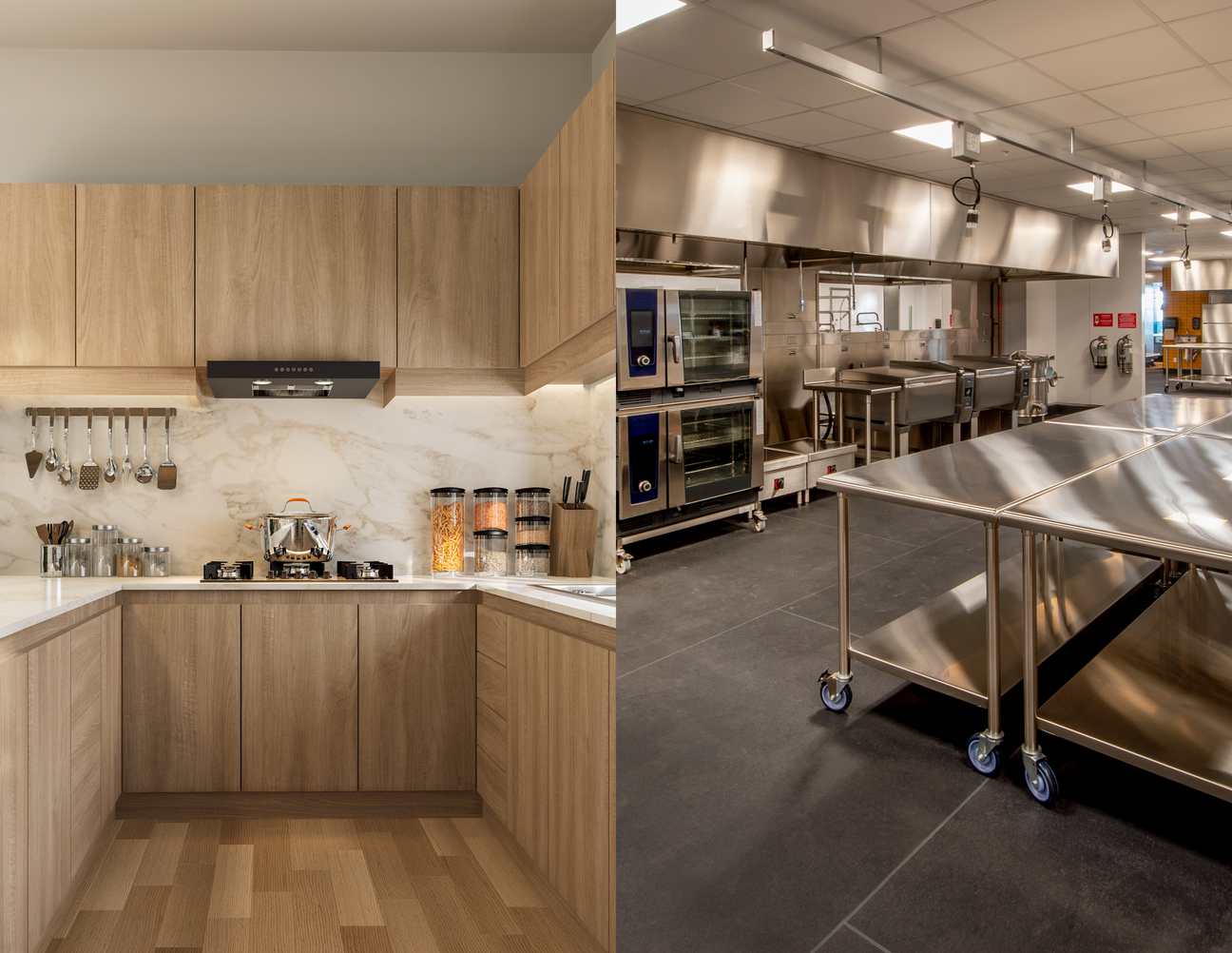 Residential Kitchen Design vs Commercial Kitchen Design – SFI Hospitality