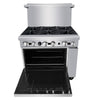 Cookrite Six Burner Gas Range – SFI Hospitality